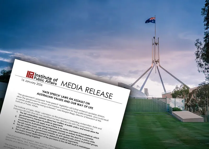 ‘Hate speech’ laws an assault on Australian values and our way of life
