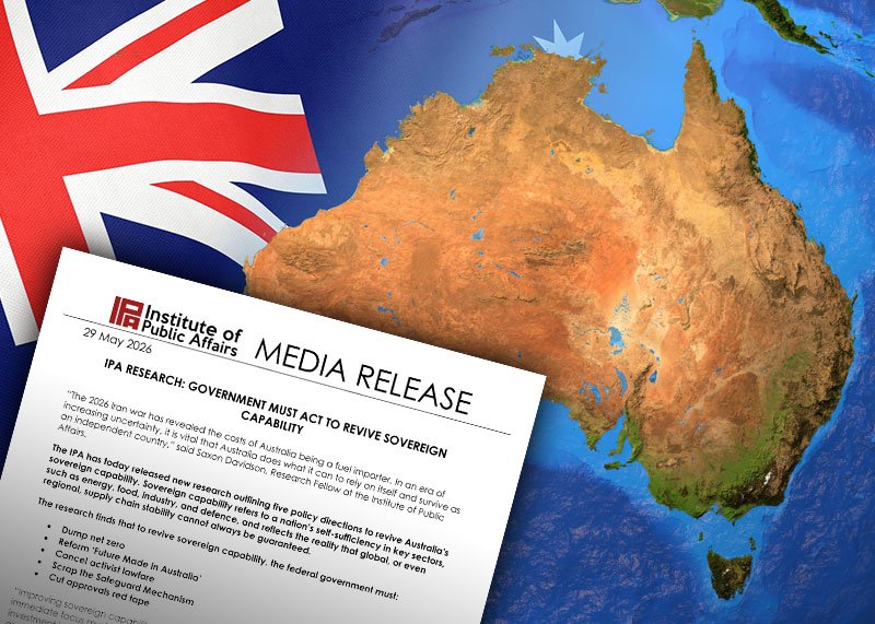 IPA Research: Government must act to revive sovereign capability